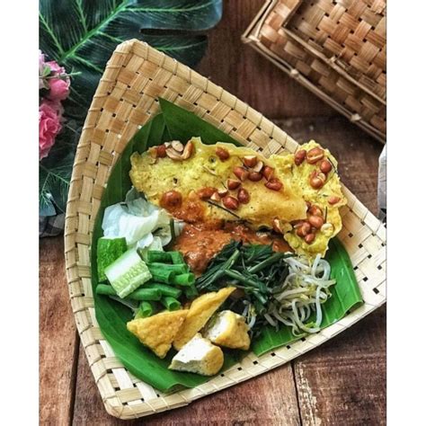 Jual Besek Pincuk Nasi Pecel 25 X 30 Pincuk Anyaman Bambu Pincuk