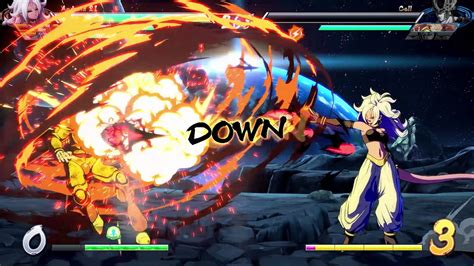Dragon Ball Fighterz Android 21 X Goku Black Gameplay Youtube