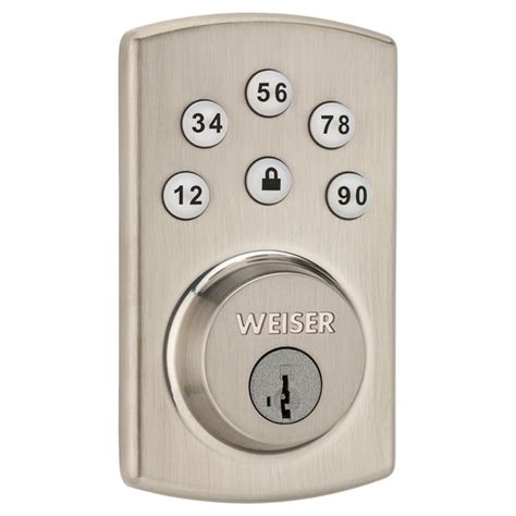 Keep Your Home Safer And More Secure When You Install This Weiser Powerbolt 2 Reprogrammable
