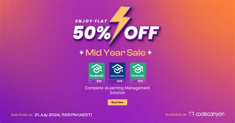 Mid Year Sale Alert Build Your Dynamic Elearning Platform For Just 19