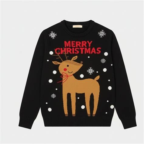 Pull De Noël Renne En Sortie Femme M Seconde Main Festif