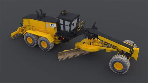 3d Model Grader 24 Turbosquid 2307064