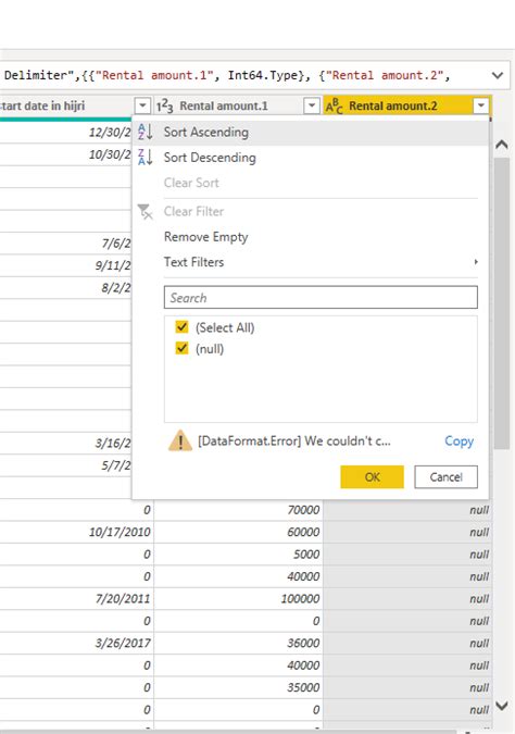 prevent power query from returning all datasets us microsoft