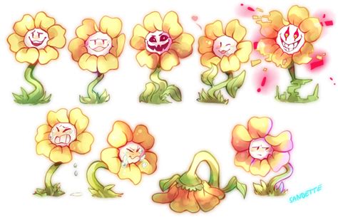 Flowey The Flower Flowey The Flower Undertale Undertale Flowey