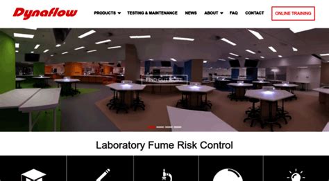 Au Fume Cupboard For Laboratory Dynaflow