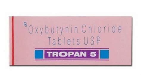 Oxybutynin 5 Mg Tropan At ₹ 100stripe Generic Medicines In Nagpur