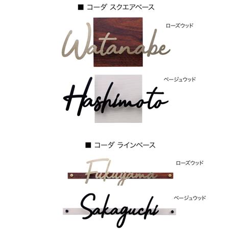 表札 オンリーワンクラブ コーダ Coda ラインベース ベージュウッド Hs1 Cd Lbw 戸建て オーダー Diy・エクステリアg Style 通販 Yahoo ショッピング