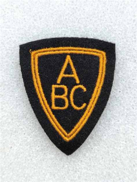 Funktionsabzeichen Abc Offiziere Angehörige Des Abc Dienstes Und Abc