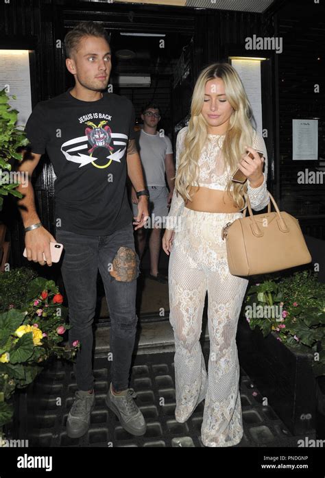 Love Island Cast At El Pirata Restaurant Featuring Ellie Brown Charlie