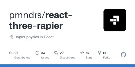 Github Pmndrsreact Three Rapier 🤺 Rapier Physics In React