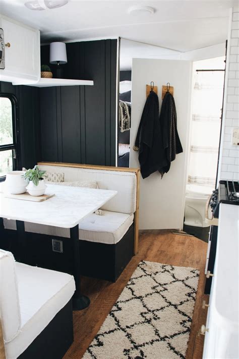 My 500 Camper Remodel That I Did All By Myself Remodeled Campers Rv