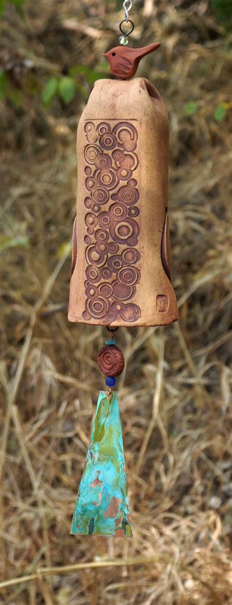 Garden Decor Sale Free Shipping Hand Made Ceramic Wind Chime Etsy