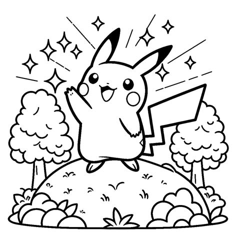 Ausmalbilder Pikachu Coloringlib Com Kostenlos Malvorlagen Zum Ausdrucken