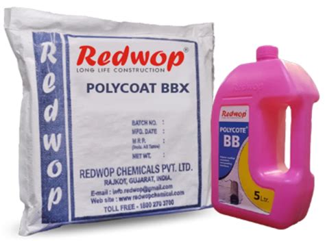 Waterproofing Coating Chemical Grade Redwop Polycoat Bbx Packaging