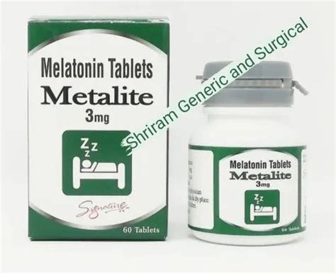 Melatonin Tablets 3mg At ₹ 295 Box Melatonin Tablet And Capsule In