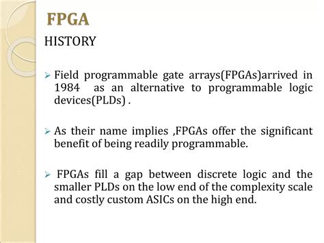 Asic Vs Fpga Ppt