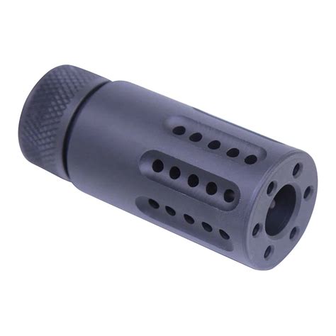 Ar 15 Muzzle Comp With Qd Blast Shield For Enhanced Recoil Control