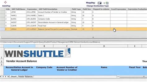 Query Winshuttle Software YouTube