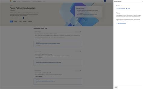 如何在 Microsoft Learn 上创建和管理计划 Microsoft Learn