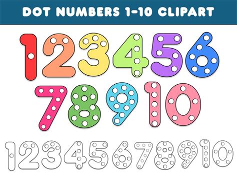 Number 1 To 10 Clipart 5890221 Clipart Library
