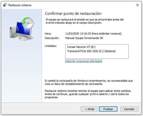 ¿cómo Funciona Restaurar Sistema En Windows ¿es Recomendable Activarlo