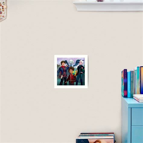 Rayla Ezran Zym Bait Callum The Dragon Prince Art Print By Lotr