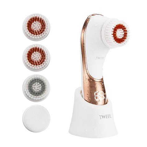 Facial Cleansing Brush Electric Face Brush Scrubber Rechargeable