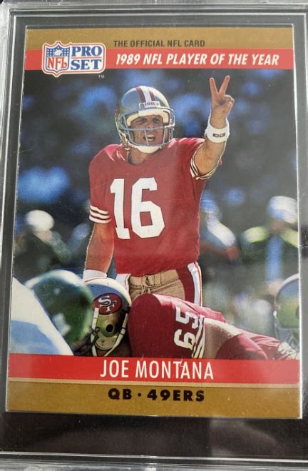 11 Most Valuable Joe Montana Football Cards