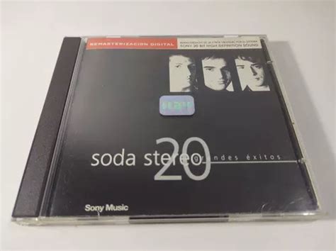 Soda Stereo 20 Grandes Exitos Cd Doble Ind Argentina Cuotas Sin