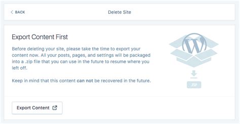 how to delete a wordpress account