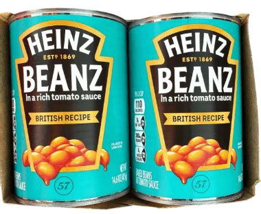 Heinz Beanz In Rich Tomato Sauce British Recipe Canned Beans