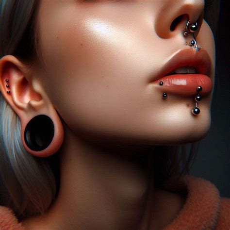 Labret Labret Guide To Labret Piercings