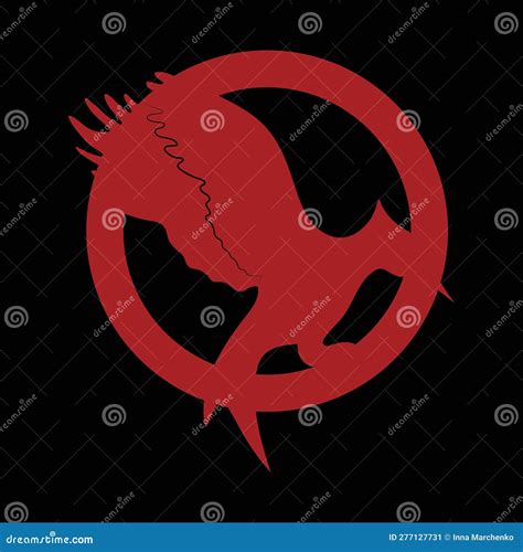 Bird Sign Mockingjay Vector Illustration Stock Vector Illustration