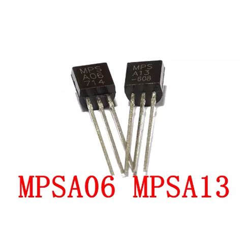 50pcs Mpsa06 50pcs Mpsa13 Transisto To 92 Ebay