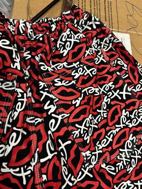 Sex Skateboards Camo Baggy Fit Denim Black Slugger Skate Store