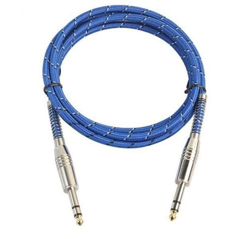 2x Conector De 6 35 Mm A Conector Cable De Sonido Auxiliar Cable De