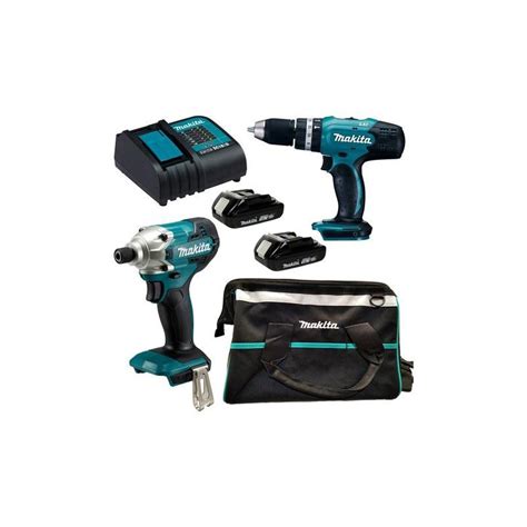 COMBO TALADRO 1 2 DHP453 ATORNILLADOR DTD156 2 BA DLX2336SYX MAKITA