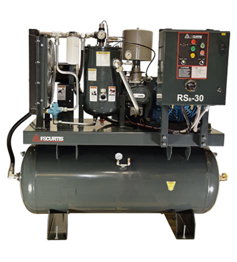 Fs Curtis Rs Series 30 Hp 175 Psi 460v Rotary Screw Air Compressor
