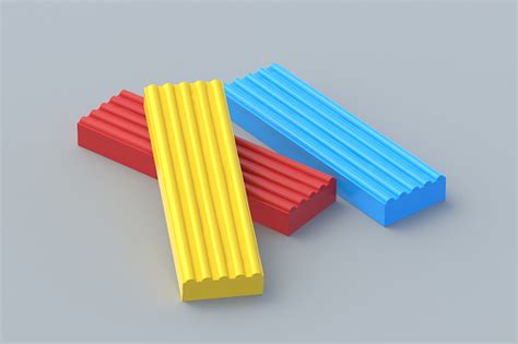 회색 배경에 플라스틱 벽돌 더미 모델링 점토 아이들을위한 장난감 유치원 교육 3d 렌더링 0명에 대한 스톡 사진 및 기타 이미지