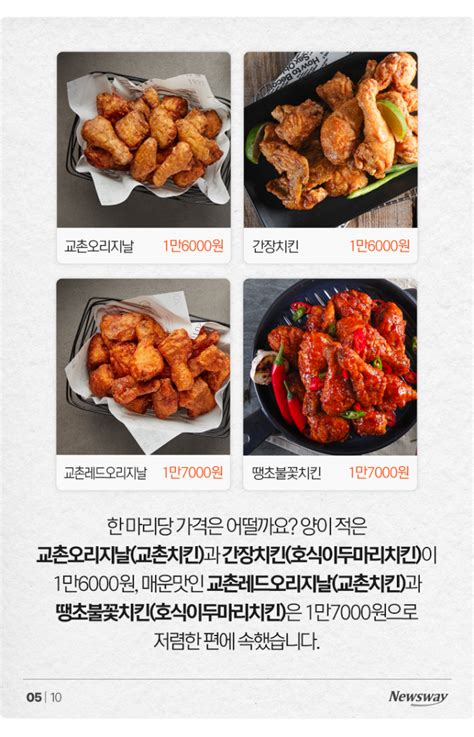 월드컵을 위한 치킨 지침서 가성비갑 양념치킨은 뉴스웨이