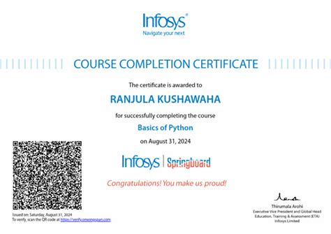 Python Course Completion Certificate Pdf