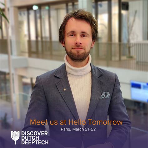 Meet My Colleague 🙂🚀 Leon Schipper In Hello Tomorrow In Paris Aria Samimi