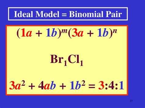 Ppt The Chlorine Rule An Analysis Of Isotope Patterns Of Compounds Containing Multiple