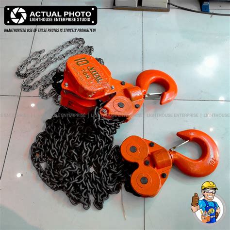 Vital 10 Tons 3m Chain Block Hand Chain Hoists Vcb 10t Lighthouse