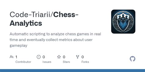 Github Code Triariichess Analytics Automatic Scripting To Analyze Chess Games In Real Time