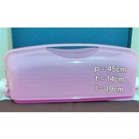 Jual Serve It All Wadah Saji Cup Cake Tupperware Aneka Cake Taker