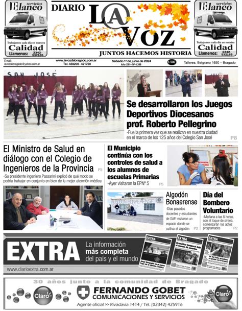 La Voz Sabado01062024 La Voz De Bragado
