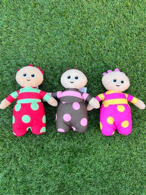In The Night Garden Tombliboo Plush Bundle Unn Eee And Ooo Soft Toys