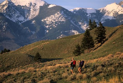 Hiking Near Yellowstone At Our Luxury Mt Resort