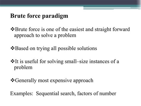 Algorithm Paradigms Pptx Programming Languages Computing